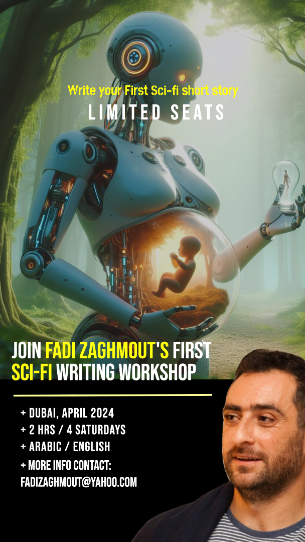 My first sci-fi writing workshop – Fadi Zaghmout